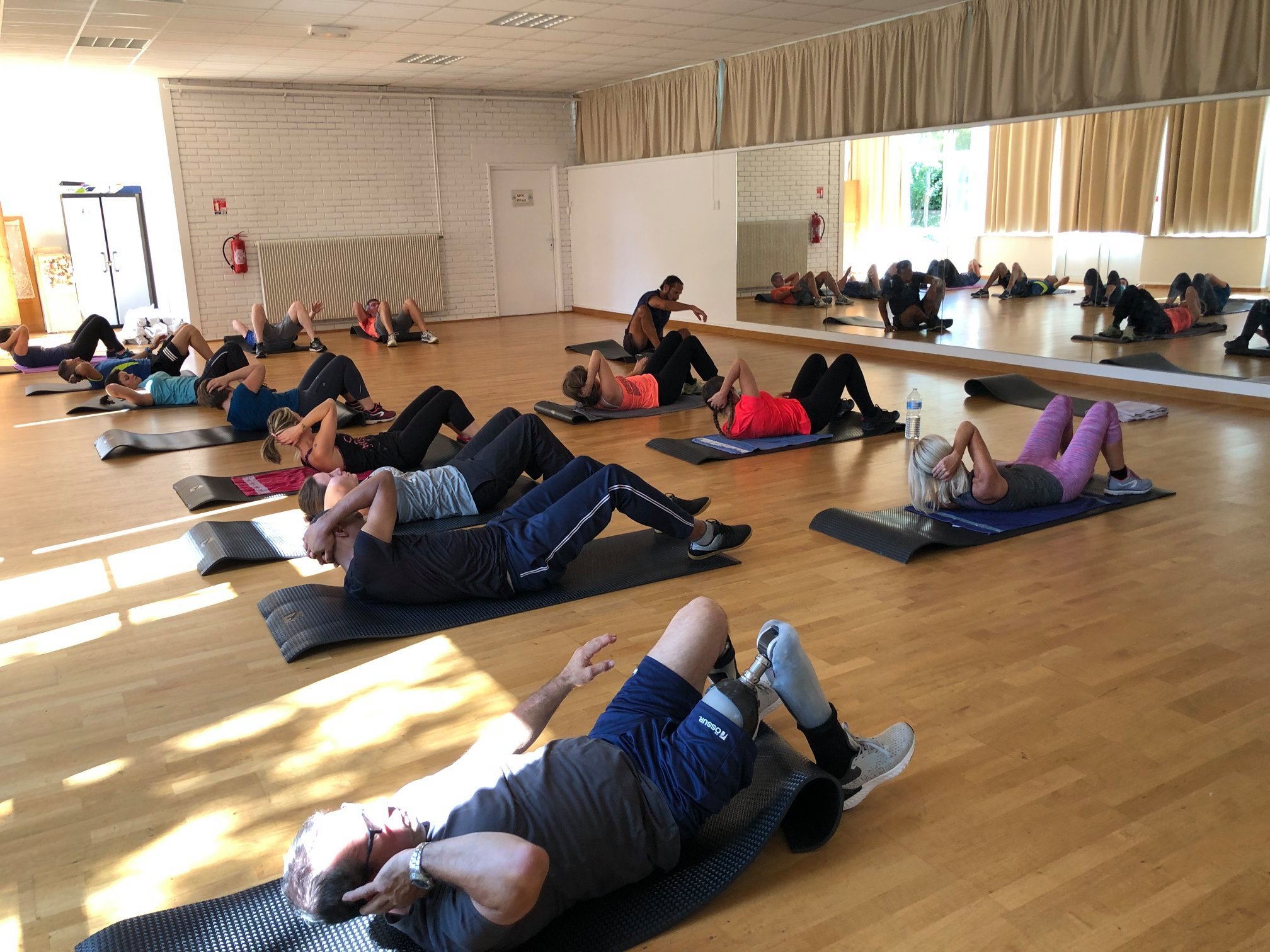 Cours de renforcement musculaire - La Grande Sapinière
